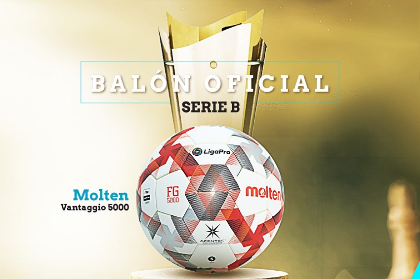 LigaPro presenta el balón oficial de la Serie B 2024